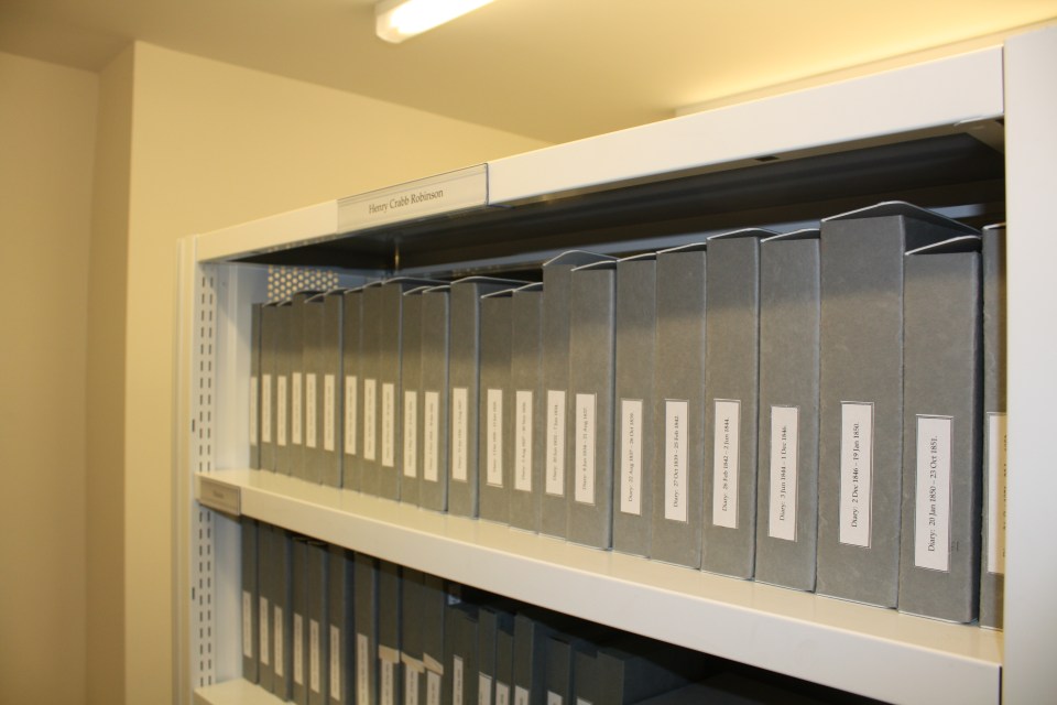 New strongroom at Dr Williams’s Library | Religious Archives Group